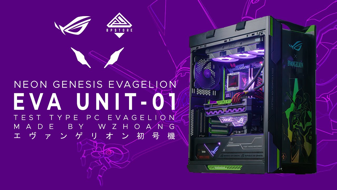 I Built a $5000 Evangelion Gaming PC - YouTube