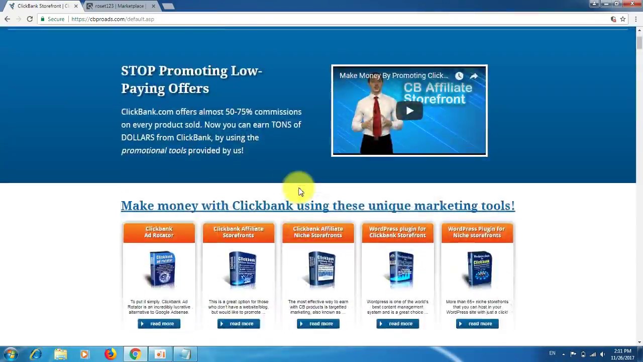 Cbproads Review - Clickbank Affiliate Tools - YouTube