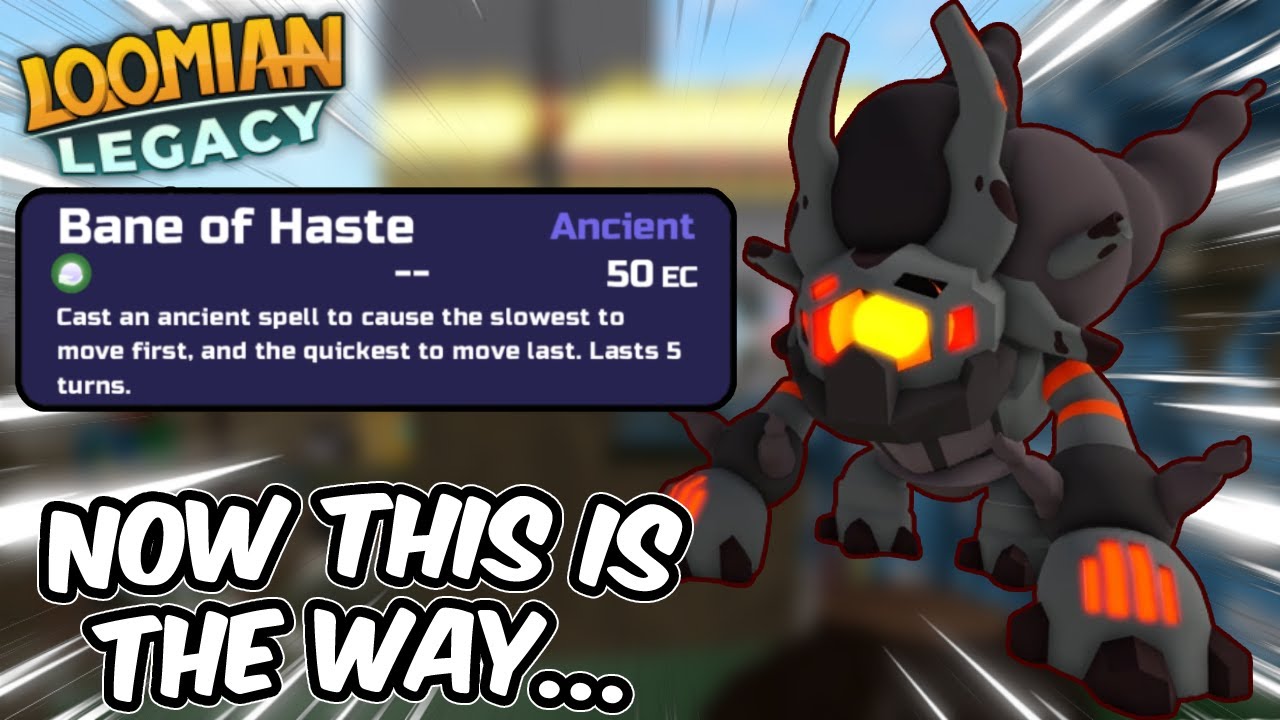 Bane of Haste Billoforge is THE WAY! | Loomian Legacy Pvp - YouTube