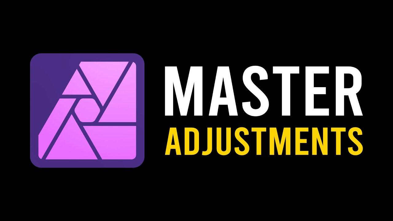 Master Adjustment Layers in Affinity Photo - YouTube