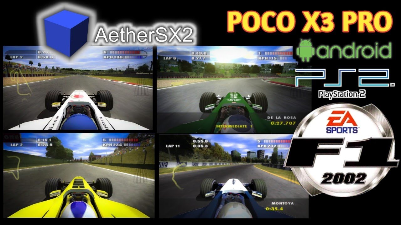 Aether SX2 | F1 2002 Android [EA Sports] Track Test - YouTube