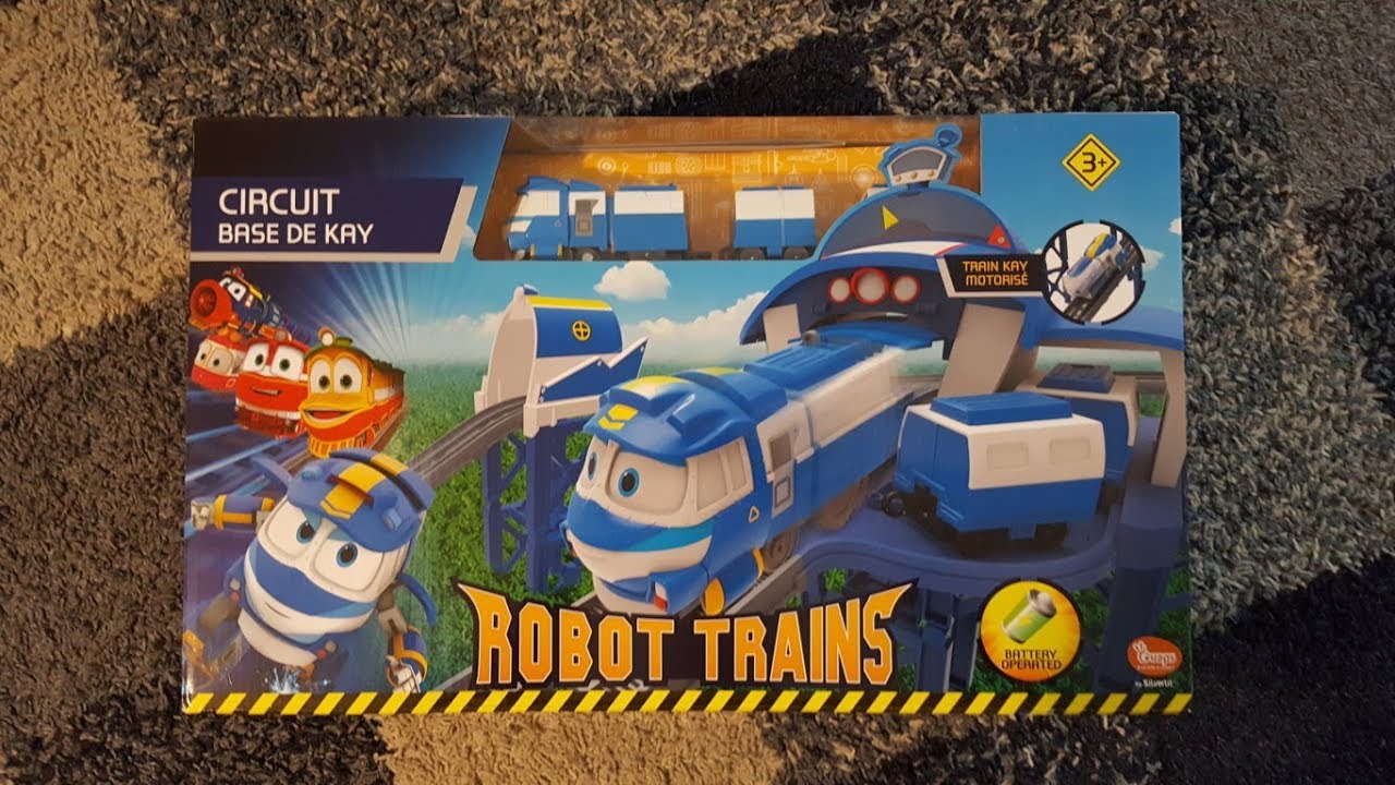 Robot Trains Pista di Kay _Unboxing Review - YouTube