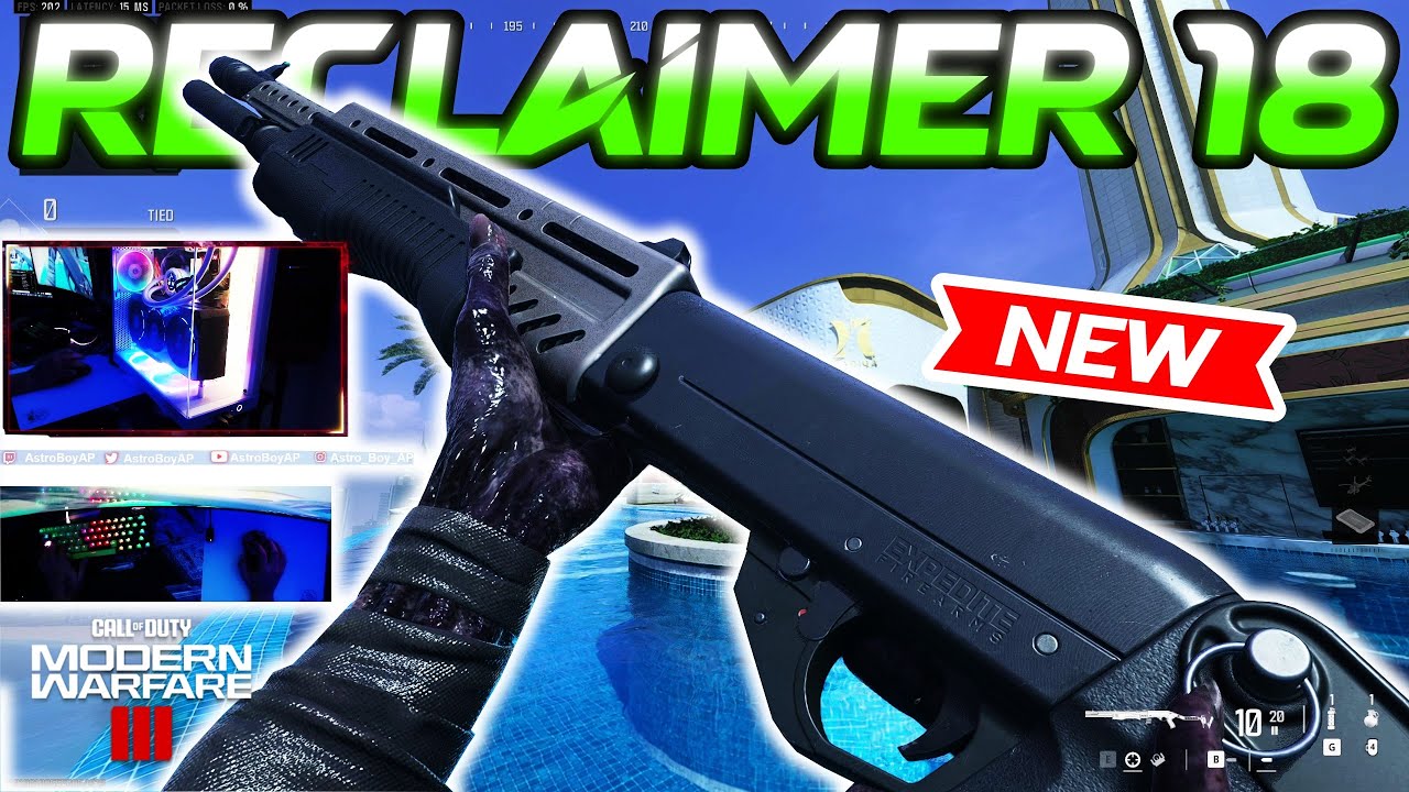 The NEW "RECLAIMER 18" SHOTGUN is OP in MW3! (SPAS-12) - YouTube