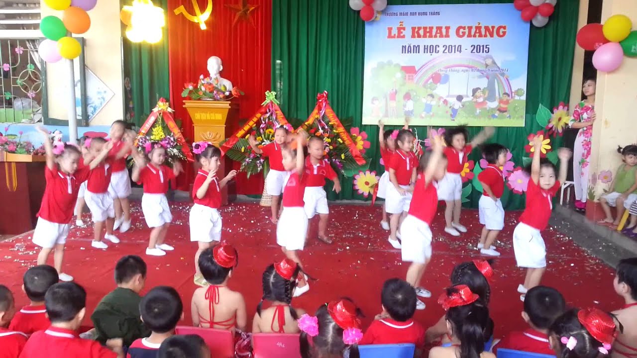 mua troi nang troi mua truong Mam Non Hung Thang - YouTube