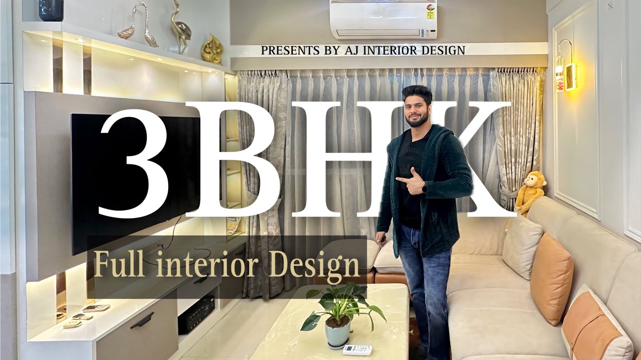 3BHK Budget interior design in ACE Divino Small Budget Big Makeover #interiordesign #ACE # ...