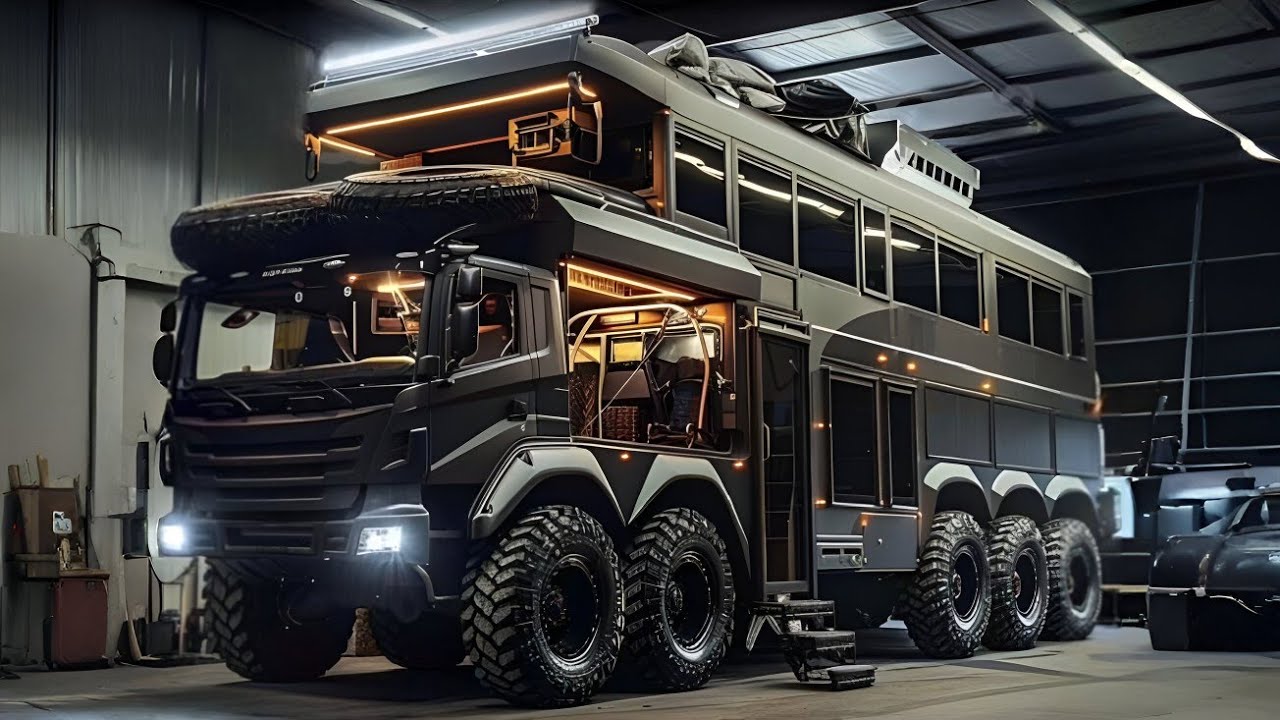 The 2025 MAN FX 3500 Camper Truck: Rugged Luxury for Off-Road ...