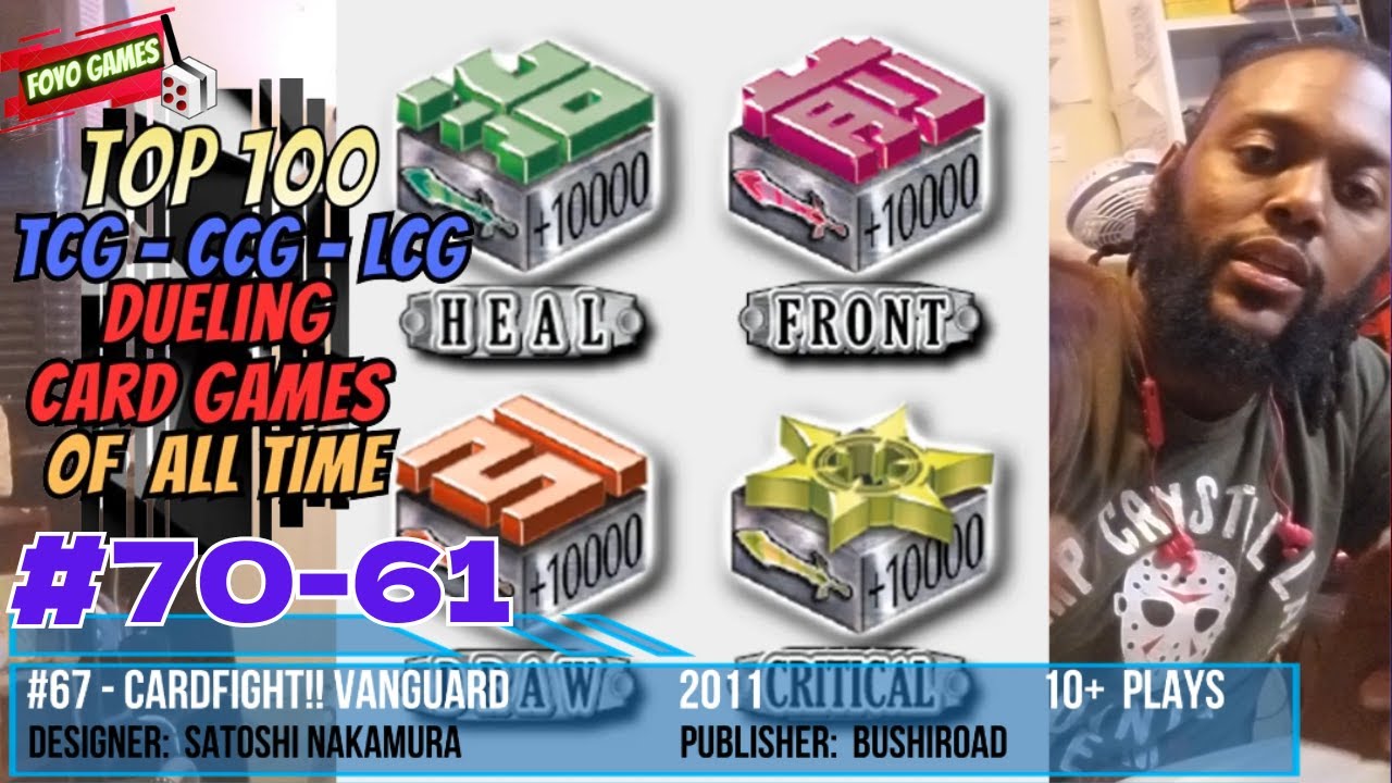 Top 100 TCG LCG CCG Dueling Card Games of All Time # 70 - 61 - YouTube