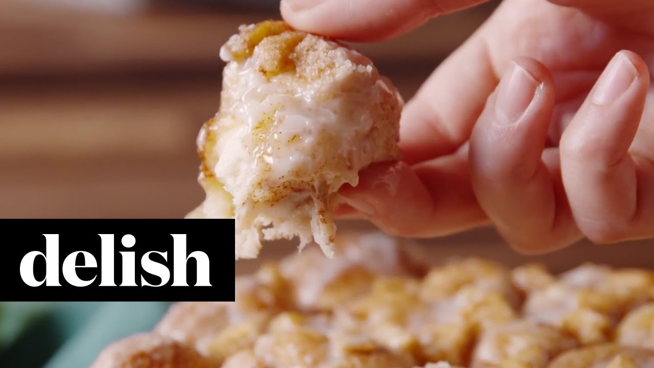 Apple Fritter Monkey Bread | Delish - YouTube