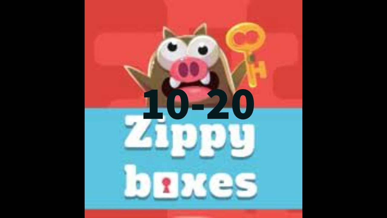 Zippy Boxes Walkthrough 10-20 - YouTube