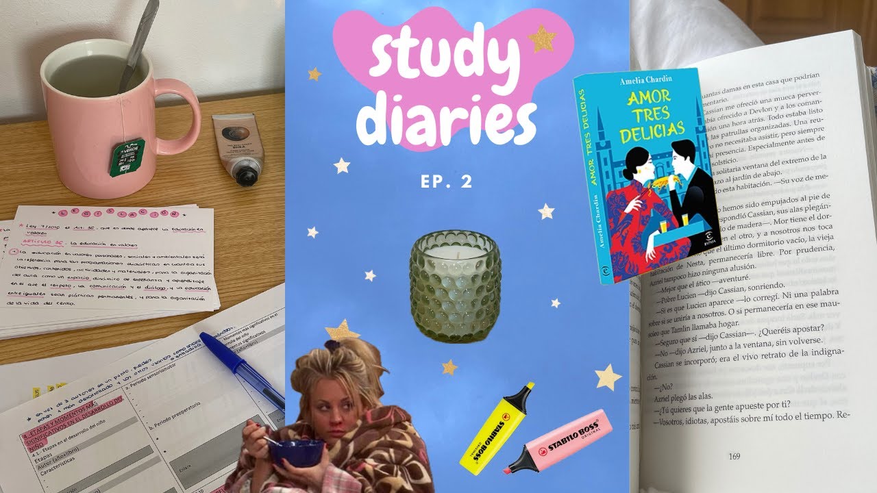 STUDY DIARIES EP. 2 [un finde conmigo como opositora] 📖🤓🎧 - YouTube