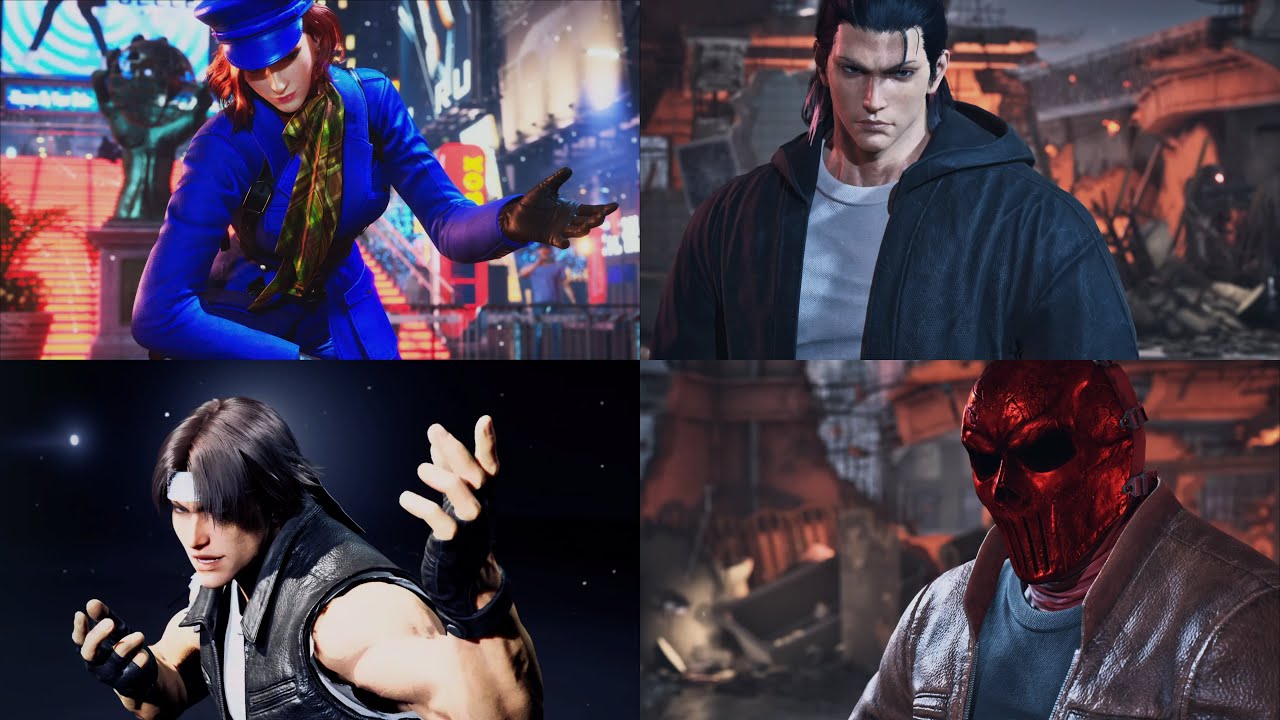 My Tekken 8 customization part 5 ( Red Hood , Eren Yeager , kyo ...