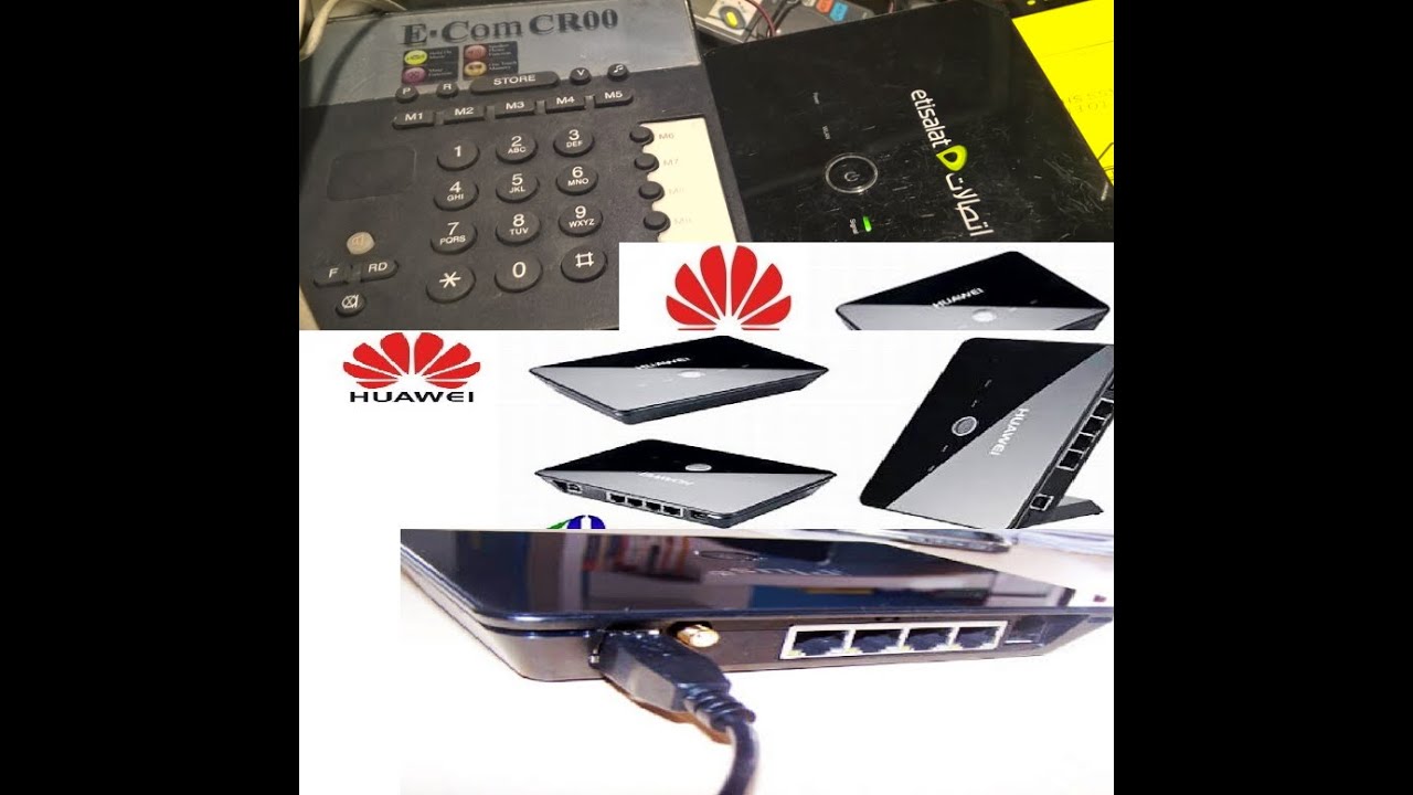 تشغيله بريماسل etisalat 3.75 g router model : B970 huawei - YouTube