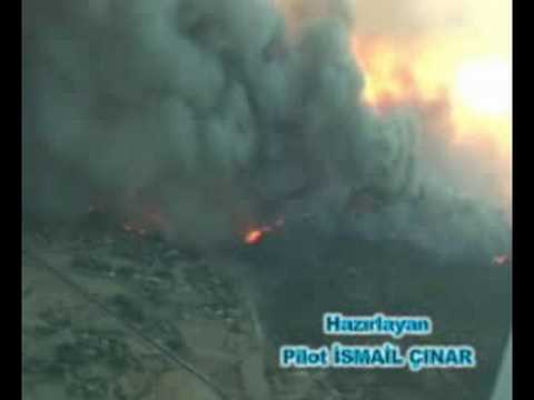 izmir menderes yangını 2008