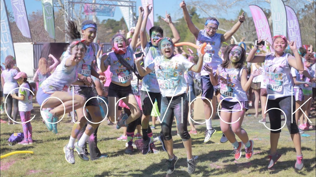 Color Vibe 5K Run 2016 - YouTube