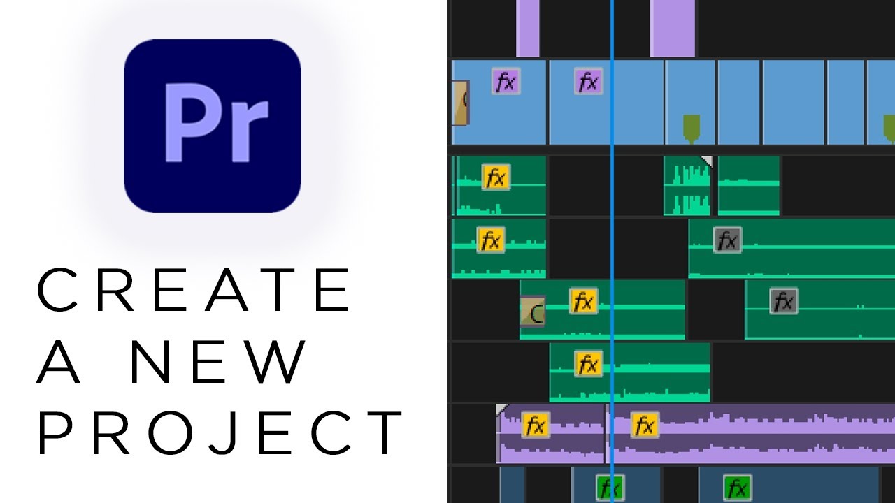 How to CREATE a NEW PROJECT in Premiere Pro? #1 - YouTube