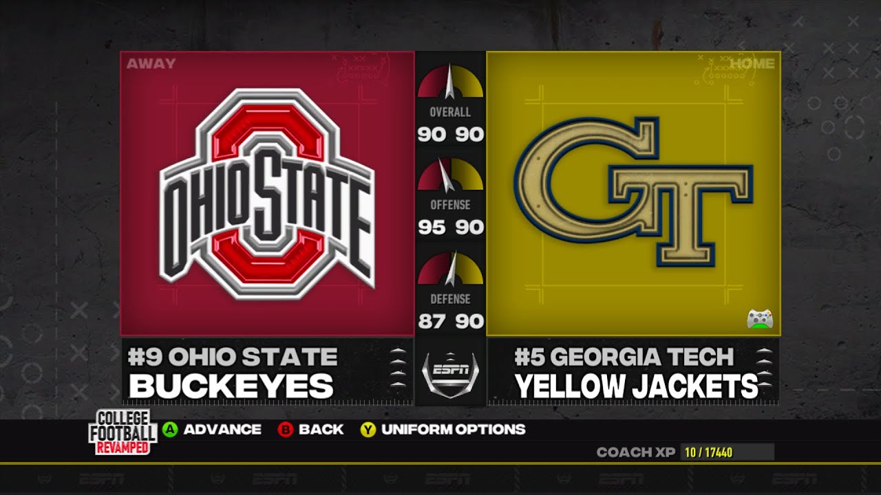 LIVESTREAM: #5 Georgia Tech (1-0) vs #9 Ohio State (0-1) | GT CFB ...