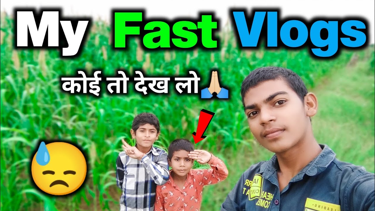 MY FIRST VLOG ️ || MY FAST VIDEO ON YOUTUBE || The Vikram Vlogs - YouTube