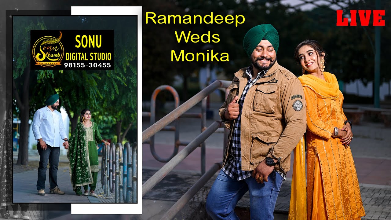 🔴LIVE SHAGAN CEREMONY & DJ // RAMANDEEP WEDS MONIKA // 9-11-2024 SONU STUDIO TIBBA 98155-30455 ...