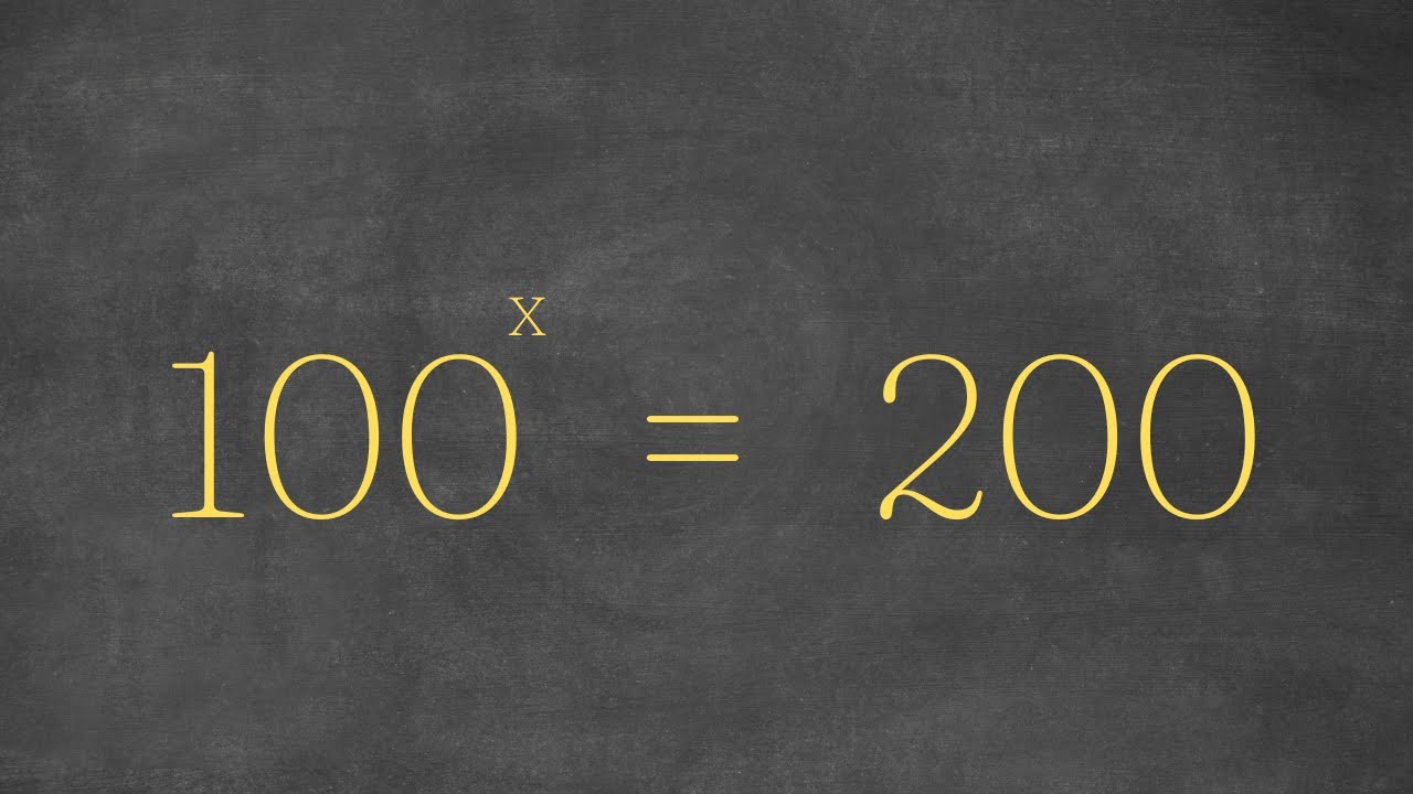 A Simple Problem Thats Not So Simple | A Nice Exponential Equation ...