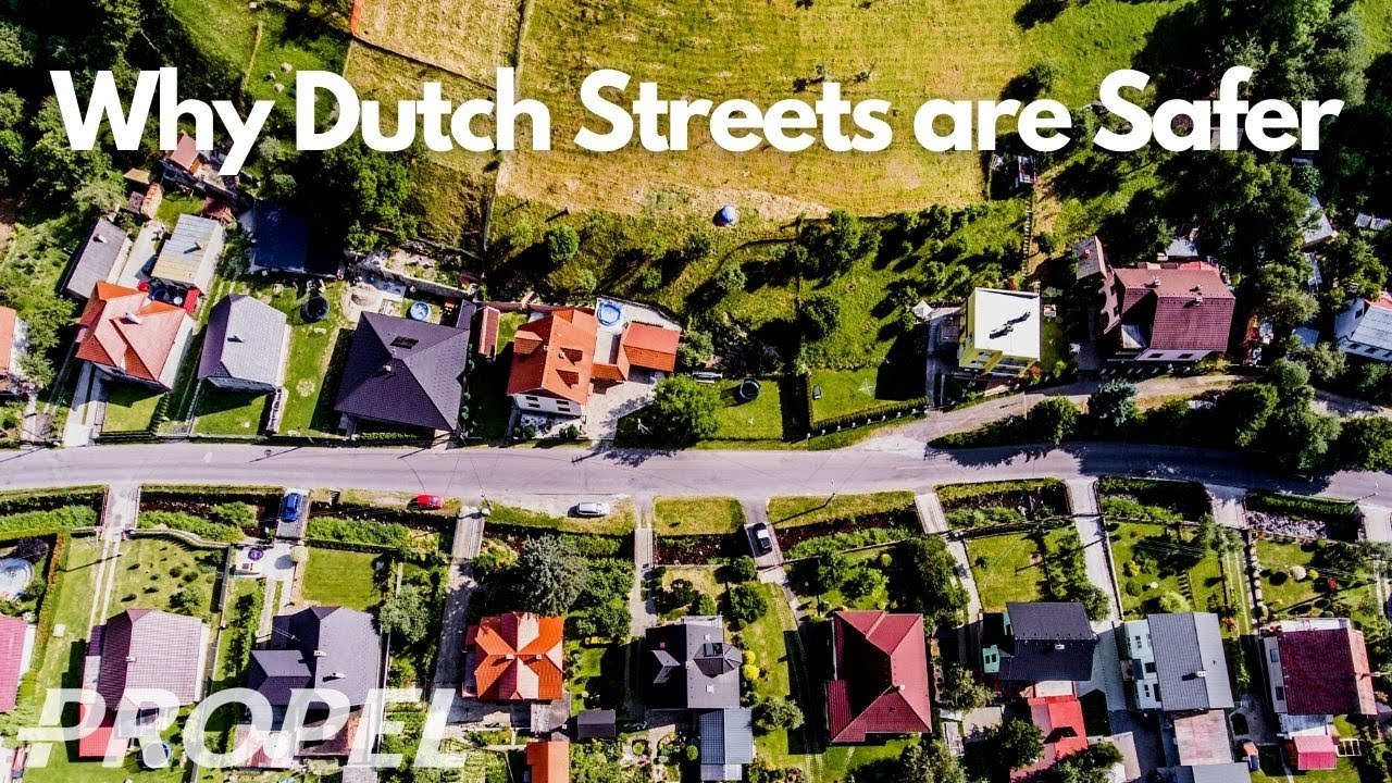 Dutch Streets are 300% Safer than American Ones. Why? - YouTube