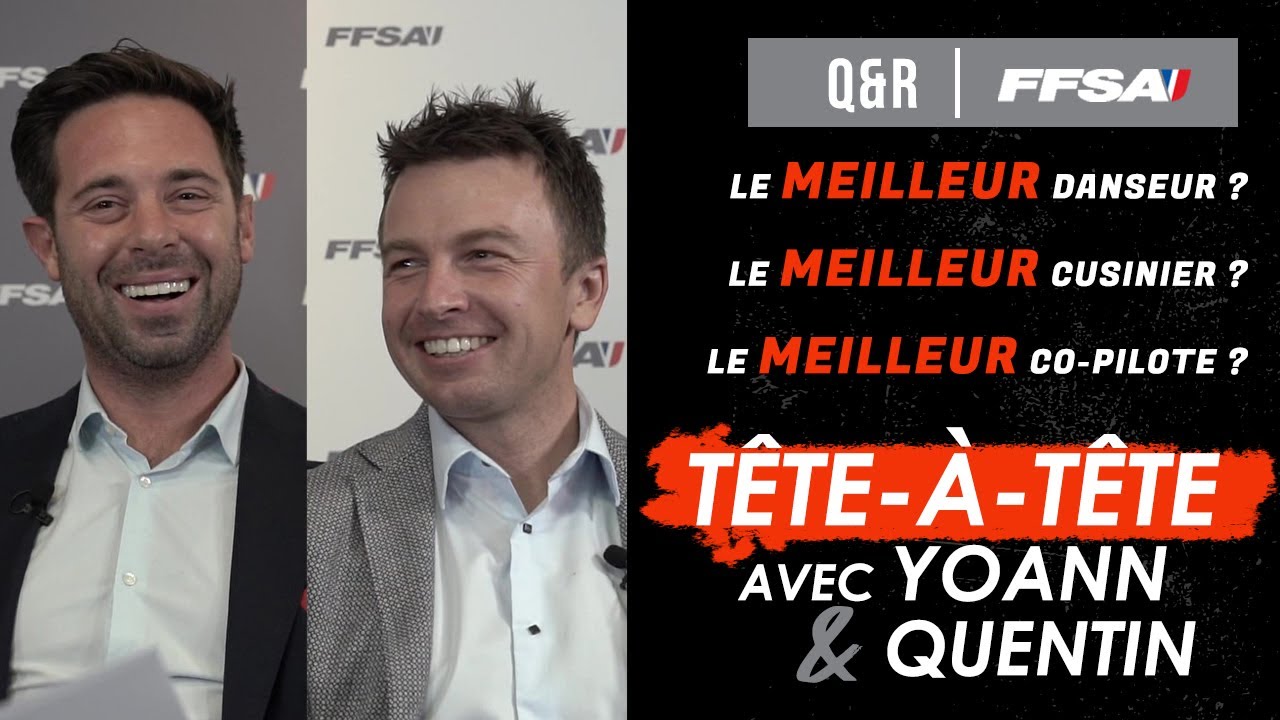 🏁 Tête-à-tête avec Yoann & Quentin - YouTube