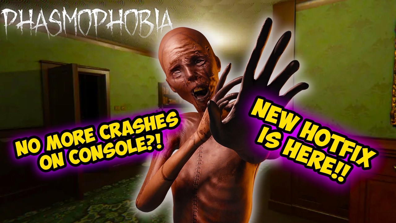 Phasmophobia Receives QUICK Hotfix To Improve Gameplay - YouTube