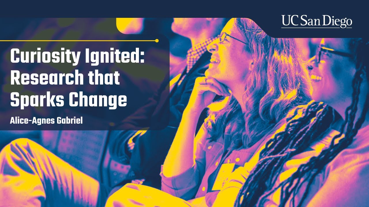 Curiosity Ignited: Cracking the Earthquake Code by Alice-Agnes Gabriel - YouTube