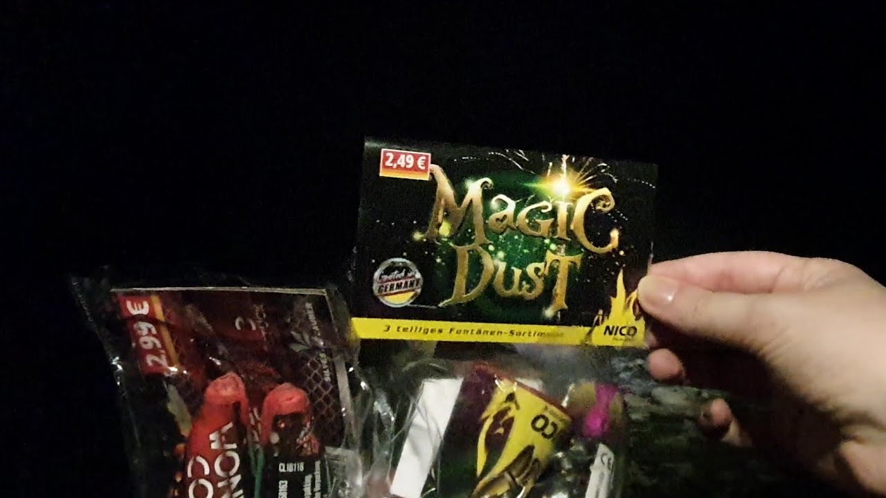 Nico 'Feuerspucker' vs. 'Magic Dust' vs. 'Wonder Cones' / Feuerwerk ...