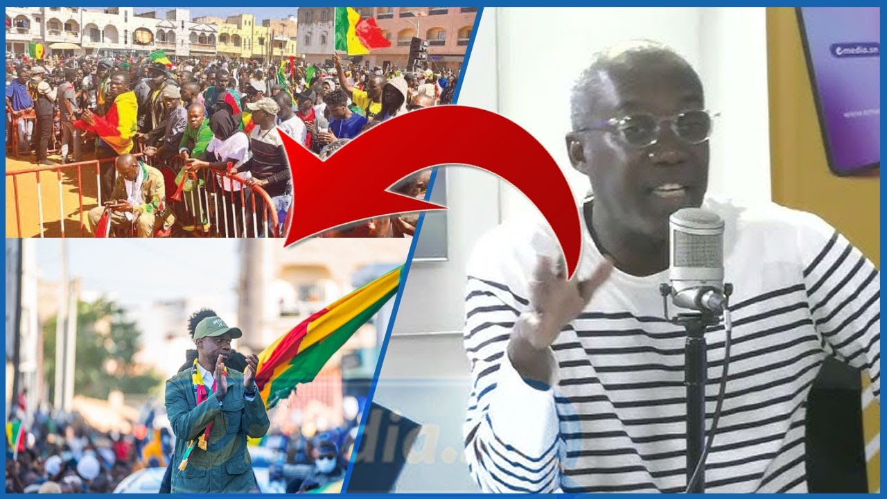 Ibou Fall sur le Giga meeting de Yewwi Askan wi - YouTube