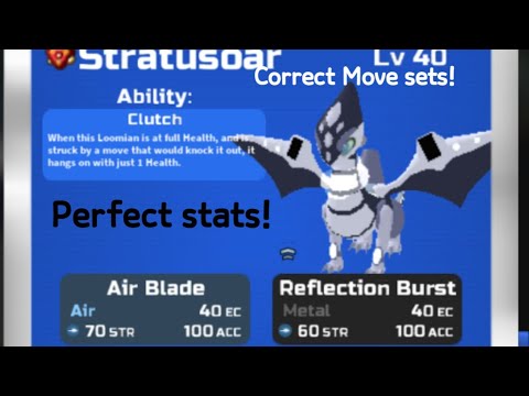 CORRECT STATS FOR WHIMPOR AND STRATUSOAR! Loomian Legacy - YouTube