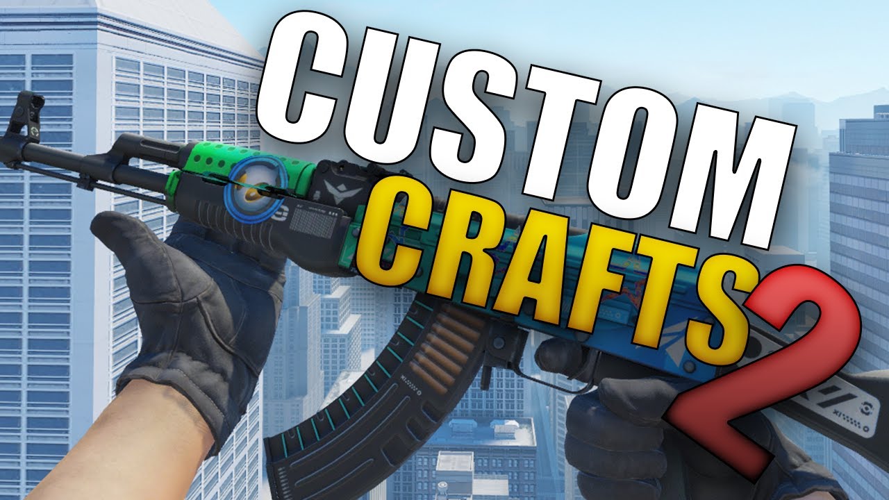 CUSTOM CRAFTS #2 - CS:2 Custom Sticker Crafts - YouTube