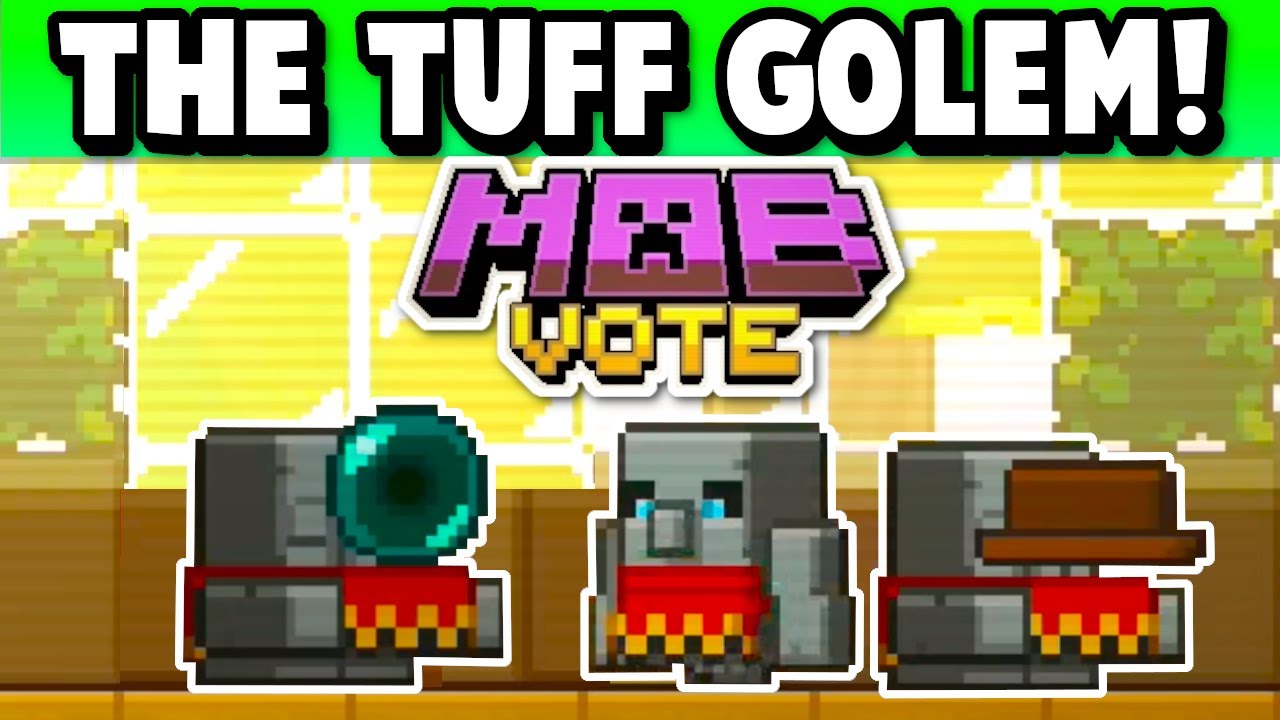Minecraft Live TUFF GOLEM MOB!!!! TRAILER BREAKDOWN! (minecraft Live 1. ...