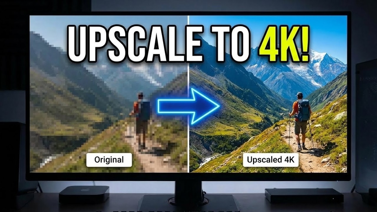 Turn Low-Res Footage Into Stunning 4K! (DaVinci Resolve Guide) - YouTube