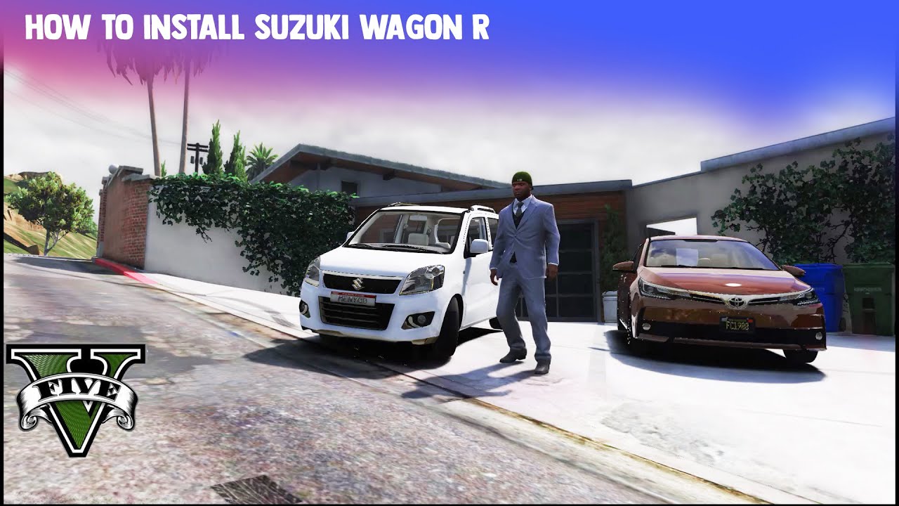 GTA V : How to install Suzuki Wagon R | Add-on method Tutorial | GTA ...