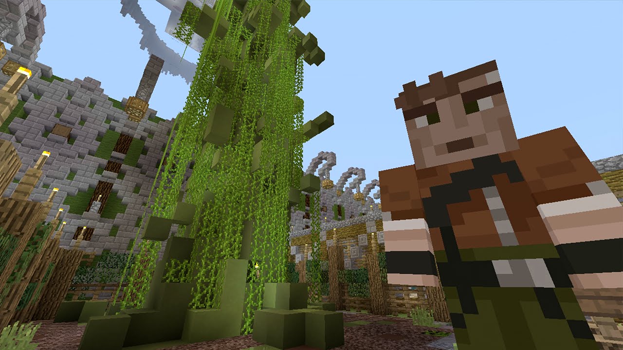 Minecraft Xbox - Survival Madness Adventures - Jack And The Beanstalk ...