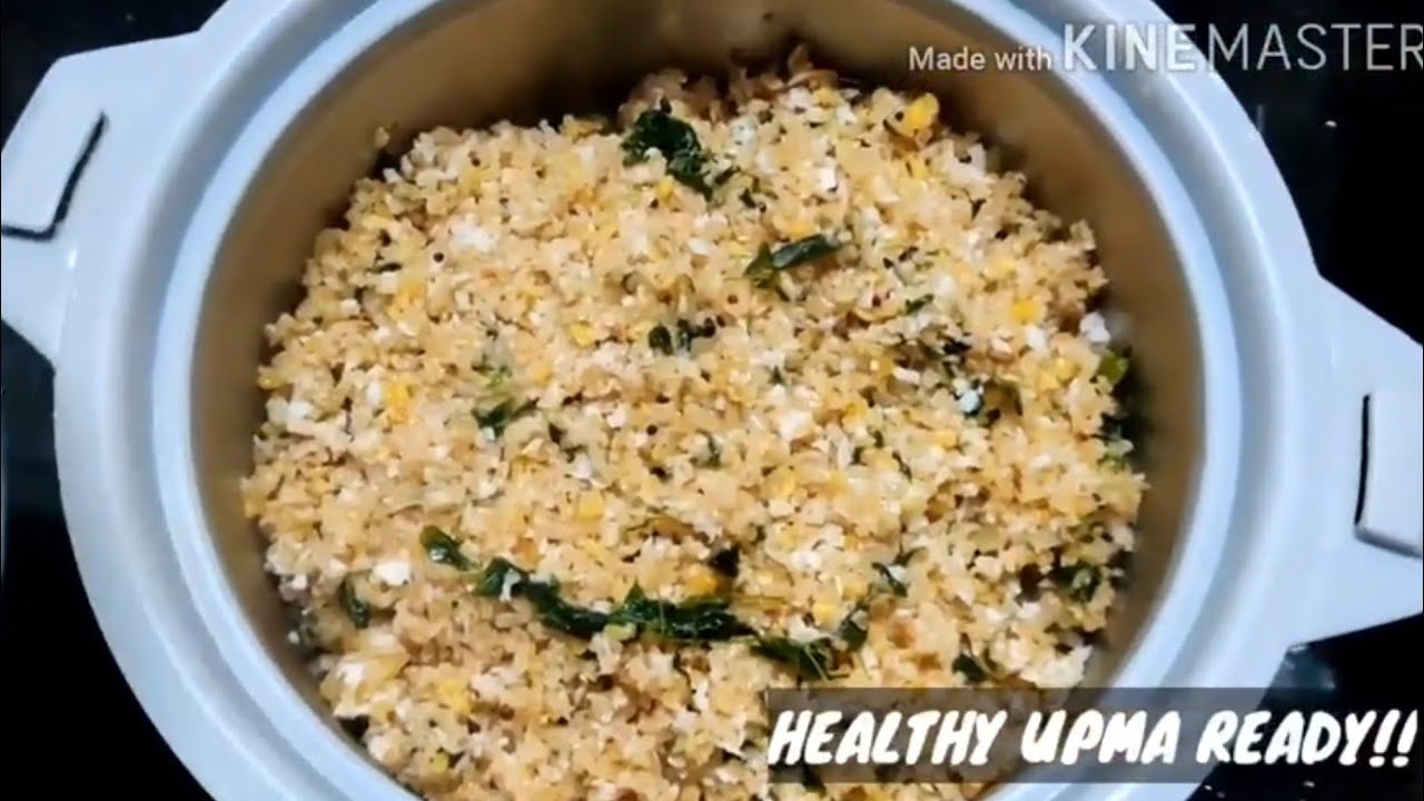 EASY AND HEALTHY SOOJI UPMA RECIPE - YouTube