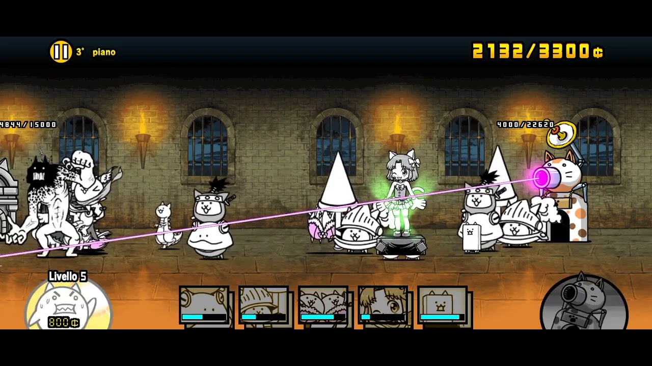 The Battle Cats In Real Life!! - YouTube