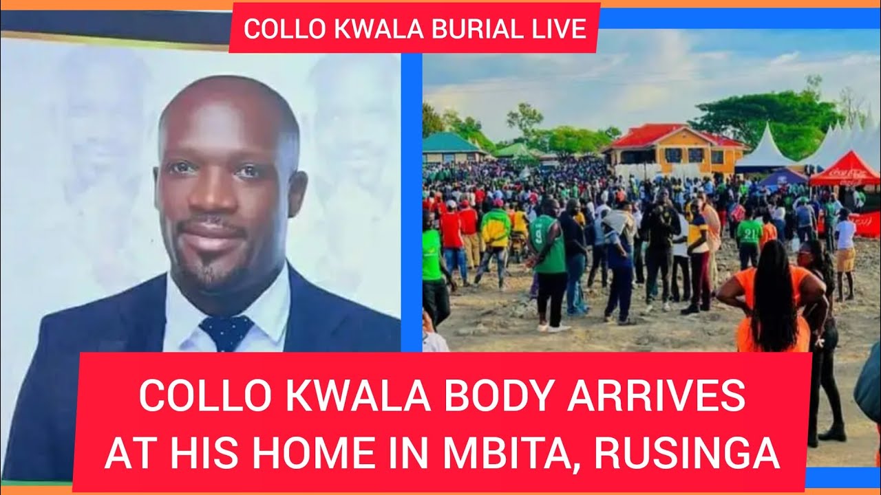 COLLO KWALA arrives at His home in RUSINGA for burial || EMOTIONAL ...