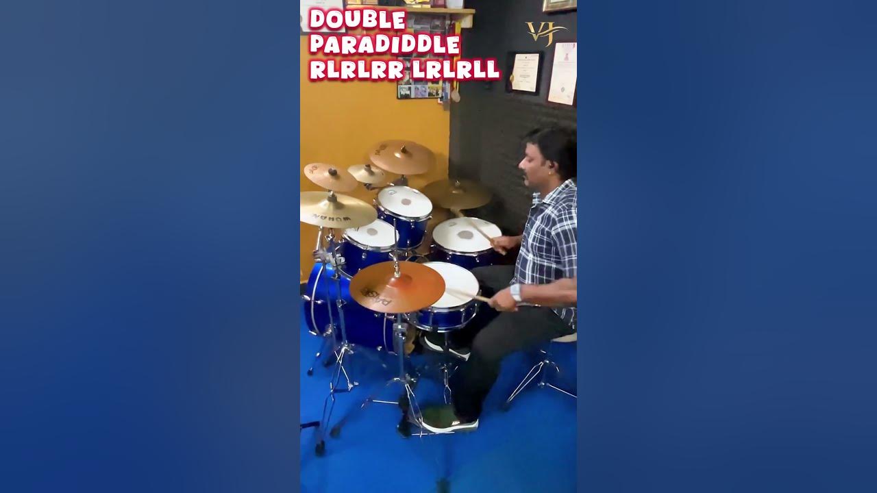 Double Paradiddle Drum Rudiment Lesson #drumdrum #vijayamrhythmacademy #drummer #drumsandlessons ...