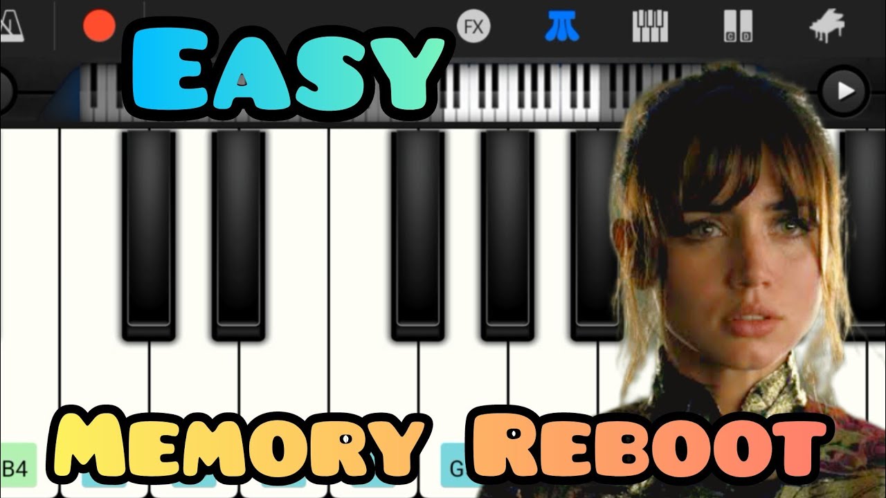 Memory Reboot (VØJ & Narvent) - Easy Piano Tutorial - YouTube