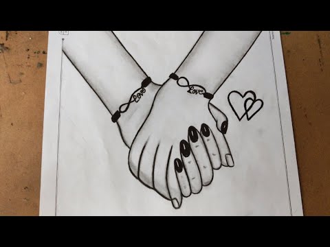 friendship day drawing | best friend frendship drawing for beginners ...