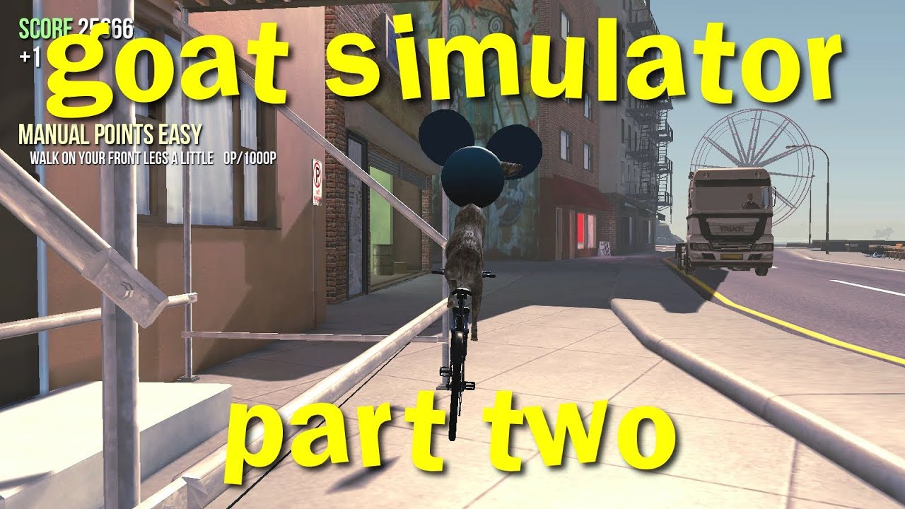 Goat Simulator - Part 2 - Bikegoat, Sugargoat and Deadgoa7 - YouTube