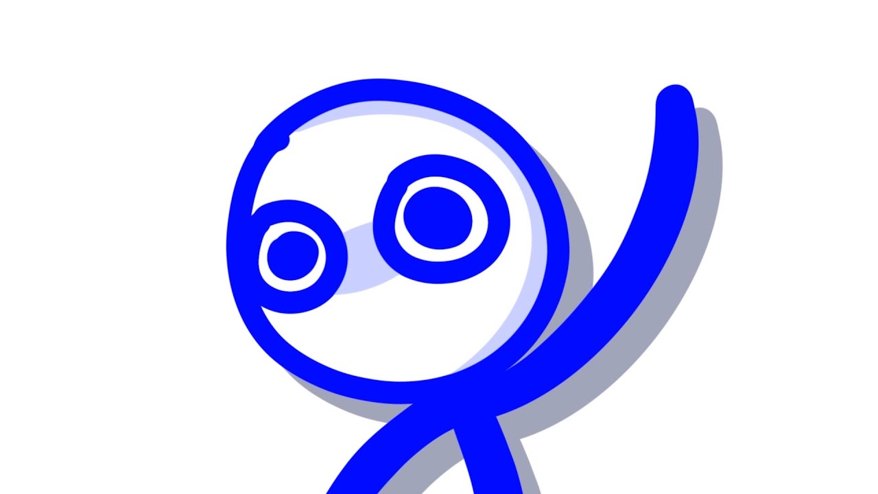 Blue guy spooky - YouTube