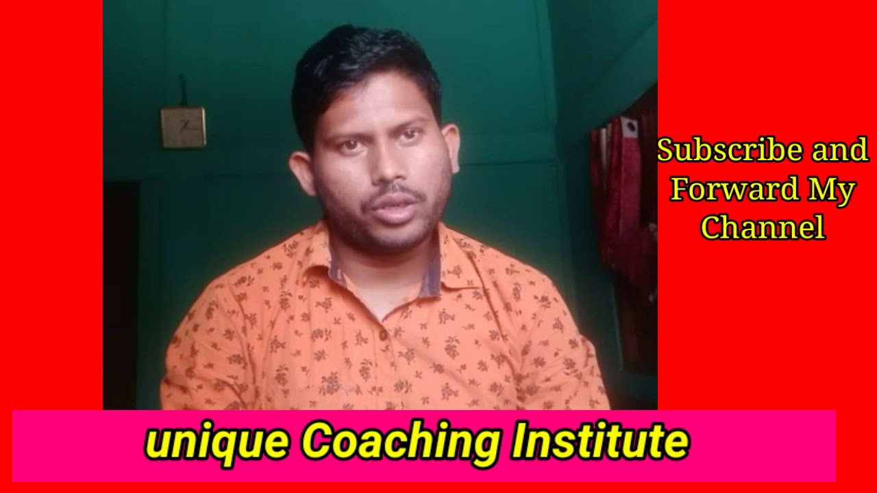 Unique coaching Institute - YouTube