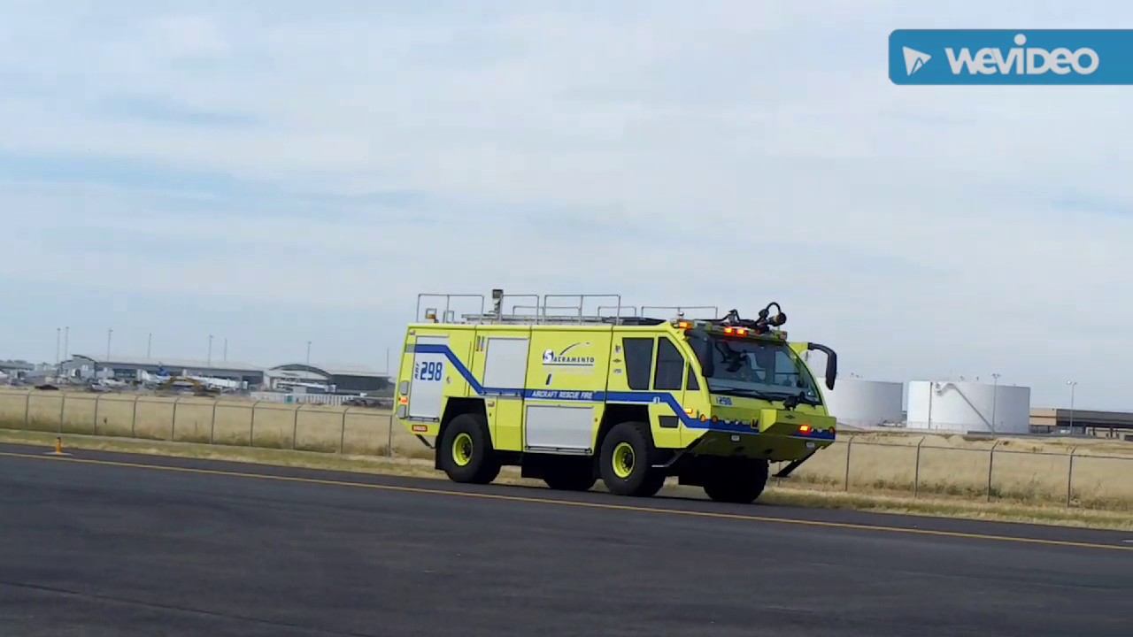 Sac Intl Airport Emergency Drill 5-24-2017 - YouTube