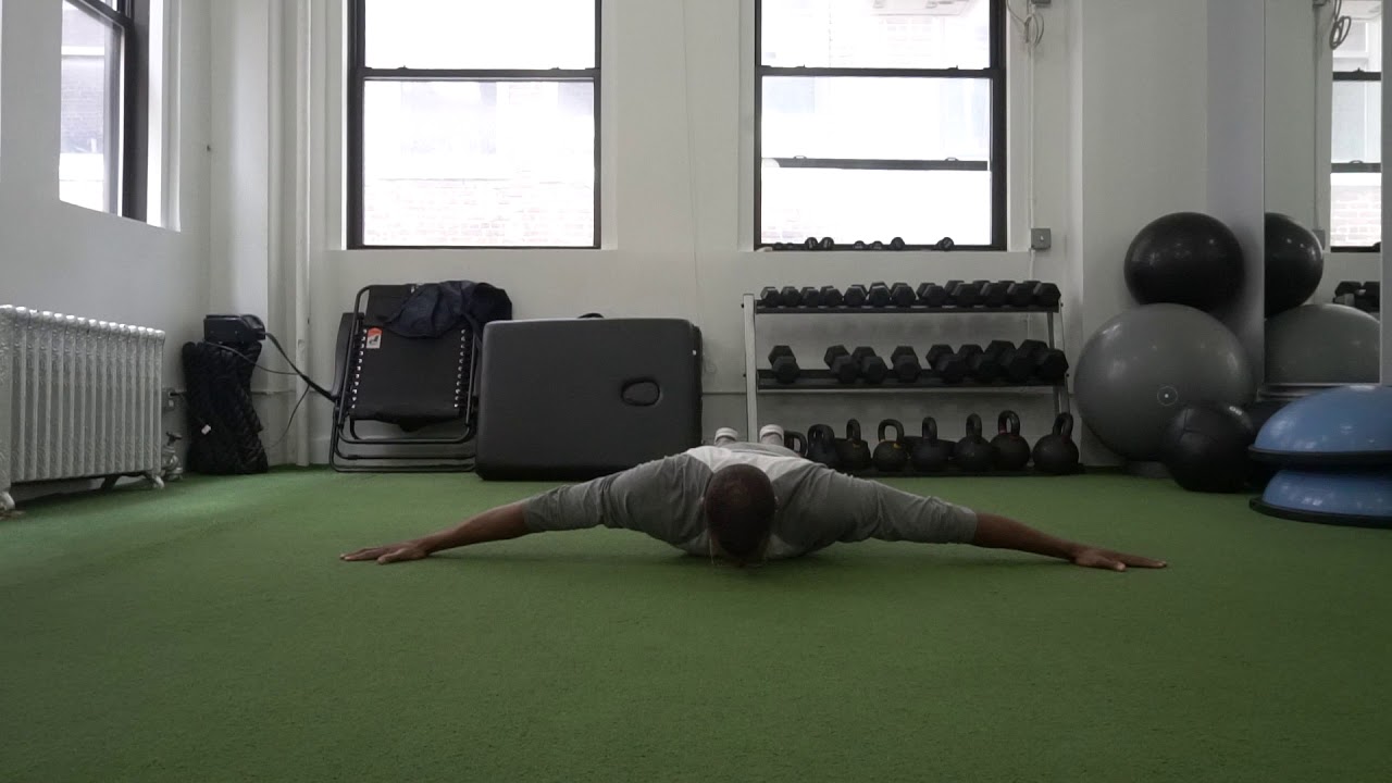 Scorpion Stretch (low back pain) - YouTube