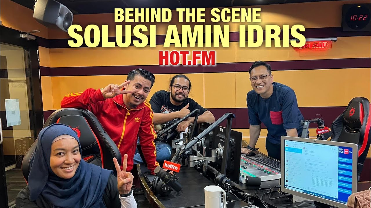 BTS SOLUSI AMIN IDRIS DI HOTFM - YouTube