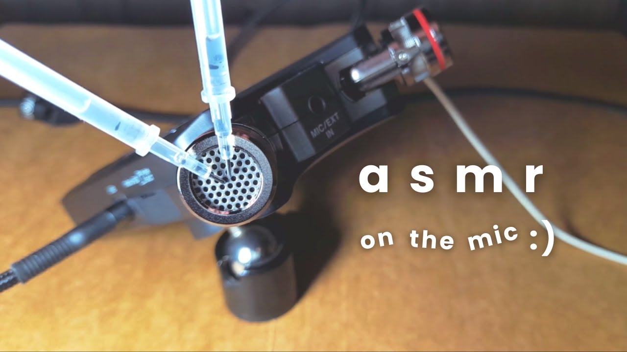 ASMR MIC SCRATCHING & BRUSHING TRIGGERS - for relaxing sleep, tingles ...