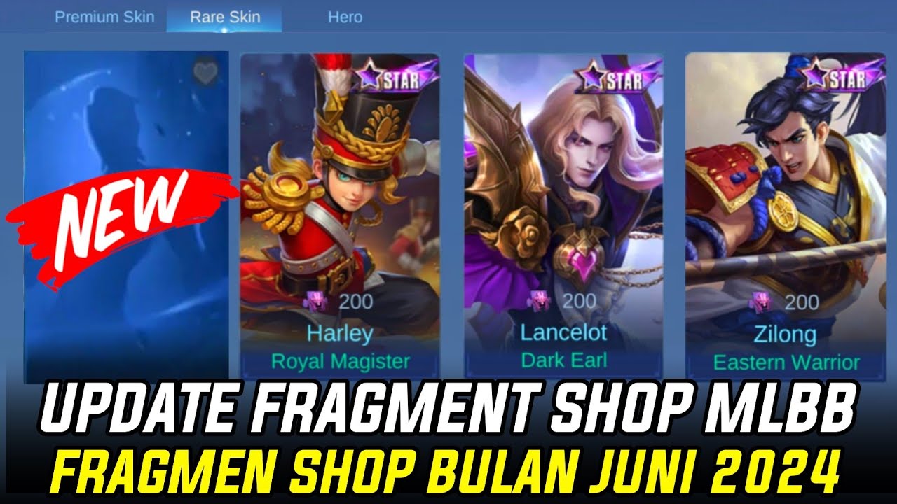 UPDATE FRAGMENT SHOP BULAN JUNI 2024 ! UPDATE SKIN FRAGMENT SHOP JUNI ...