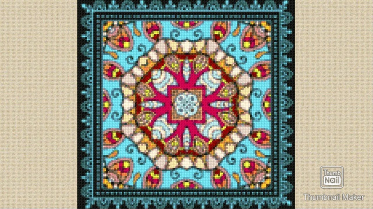 Mandala - Pixel Art - YouTube